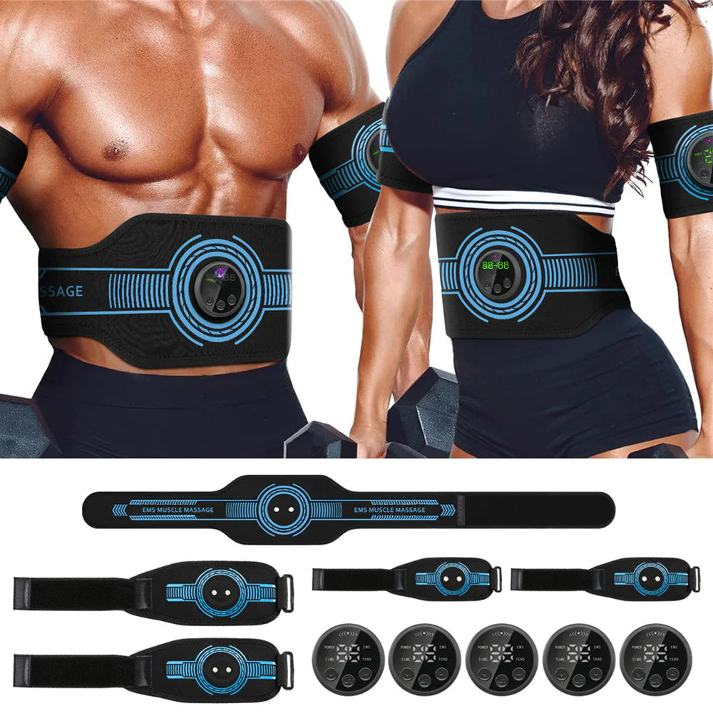 5-Piece EMS Ab Belt Massage Trainer Set – Danash Apex